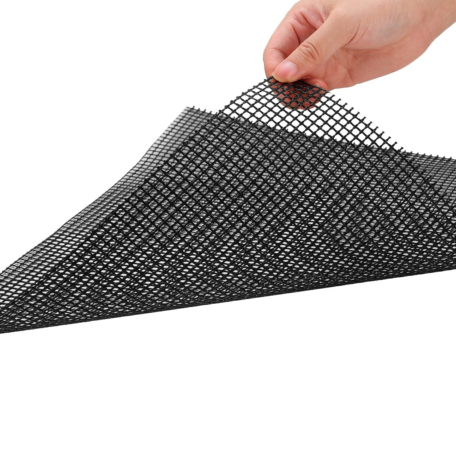 Zorpupoa 1Pcs Reusable BBQ Grill Mat, 13x16" Fiberglass Fabric Mesh ...