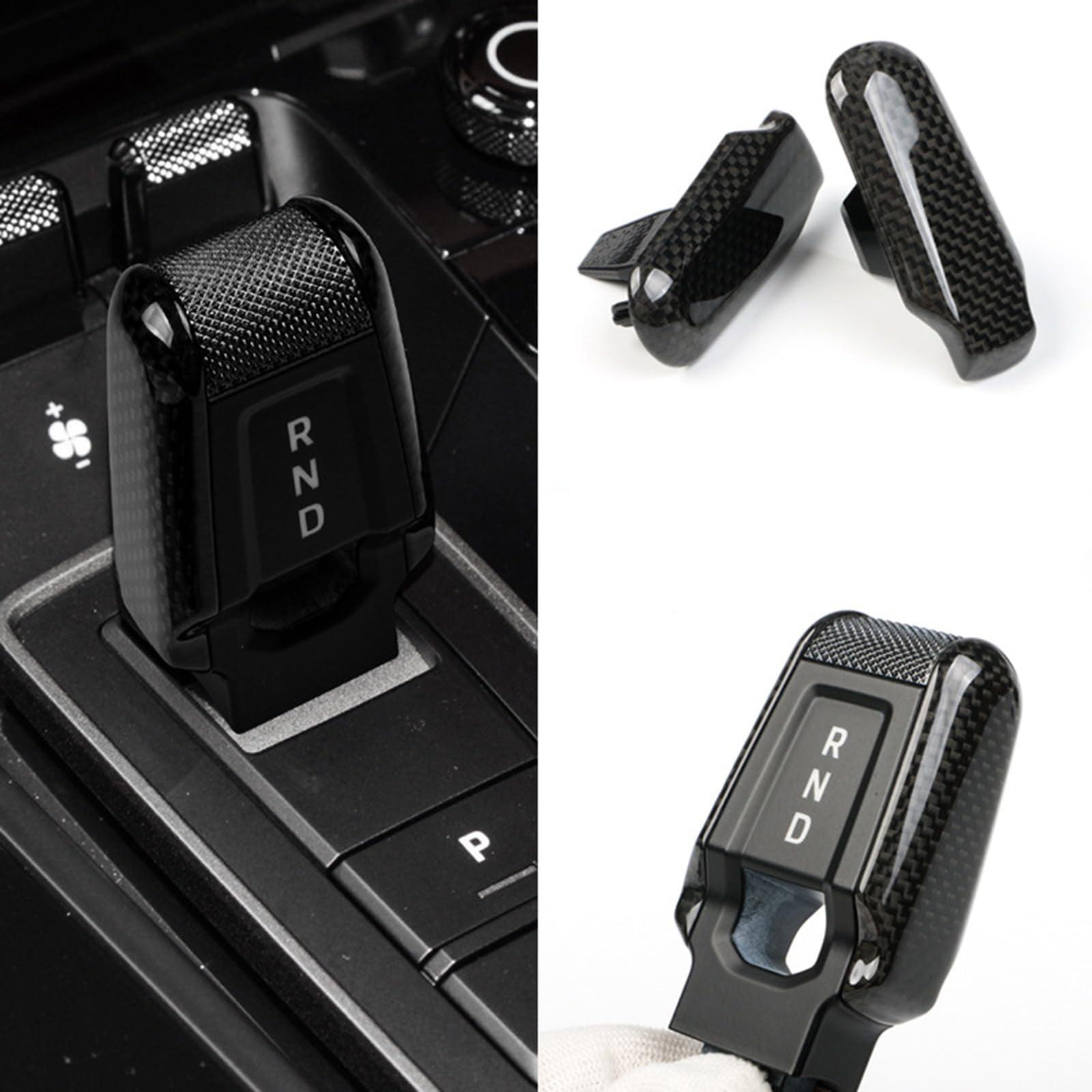 Zorratin Carbon Fiber PDK Gear Shift Lever Knob Cover Shell Sporty Trim ...