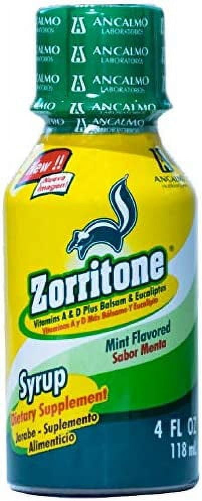 Zorritone Cough Syrup | Mint Flavored Cough Suppressant Syrup with ...