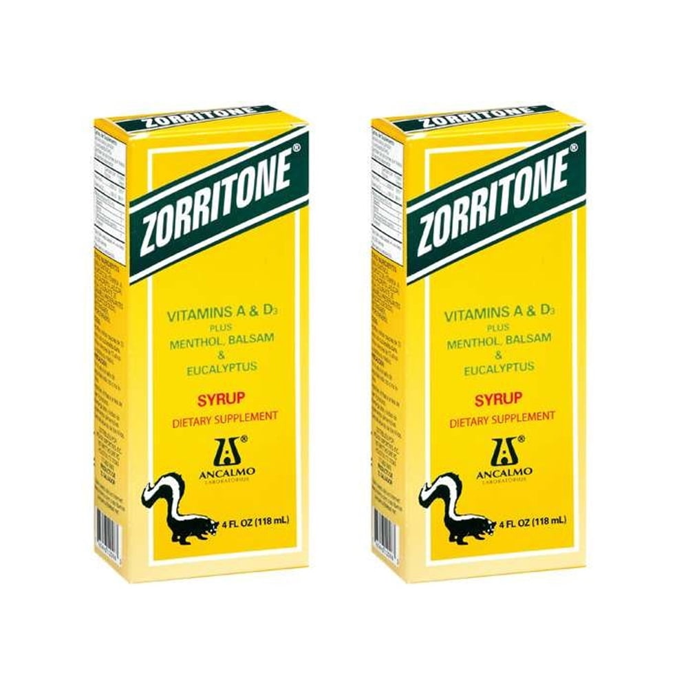 Zorritone Syrup Medicine, Dietary Supplement for Cough, Cold, Immune ...