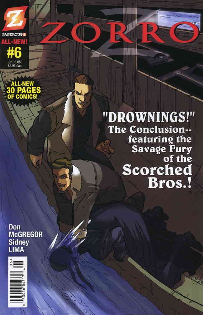 Zorro (Papercutz) #6 VF ; Papercutz Comic Book - Walmart.com