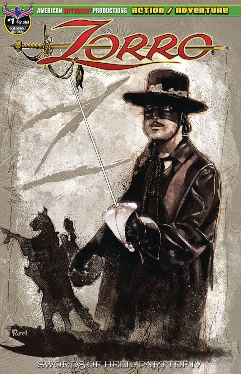 Zorro Swords Of Hell #1 (Pinto Classic Nostalgia Cvr) American ...
