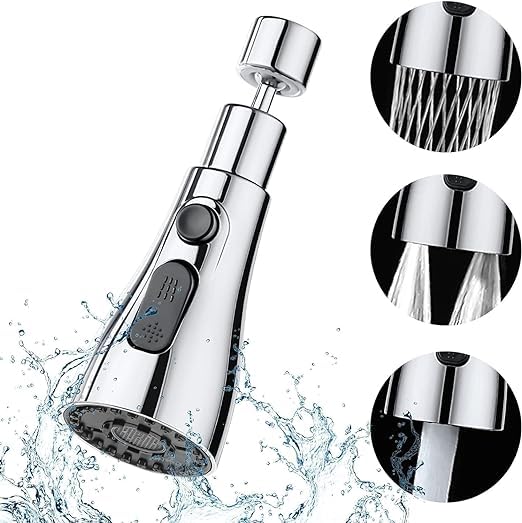 Zorzel Pull Down Faucet Spray Head Kitchen Sink Faucet Sprayer Head ...