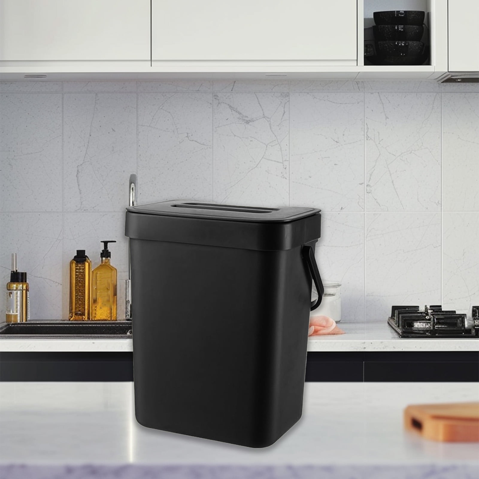 Zose on Clearance Food Waste Basket Bin for Kitchen, Small Countertop ...