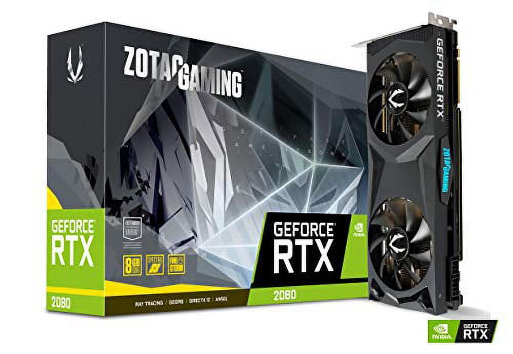 Zotac GeForce RTX 2080 Graphic Card - 1.71 GHz Boost Clock - 8 GB GDDR6 ...