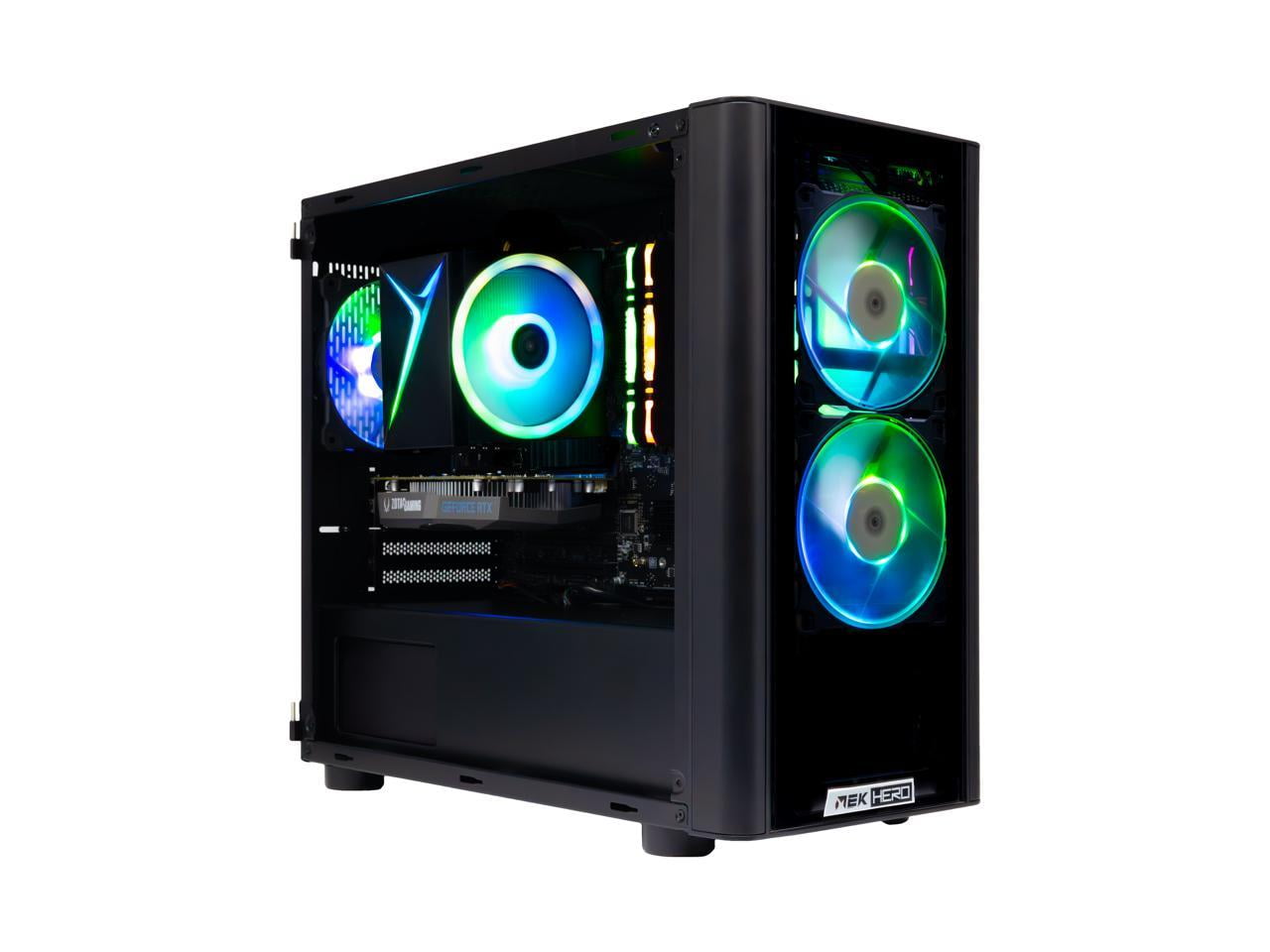 Zotac MEK HERO AI Enhanced Gaming Desktop PC, AMD Ryzen 5 5500, Nvidia ...