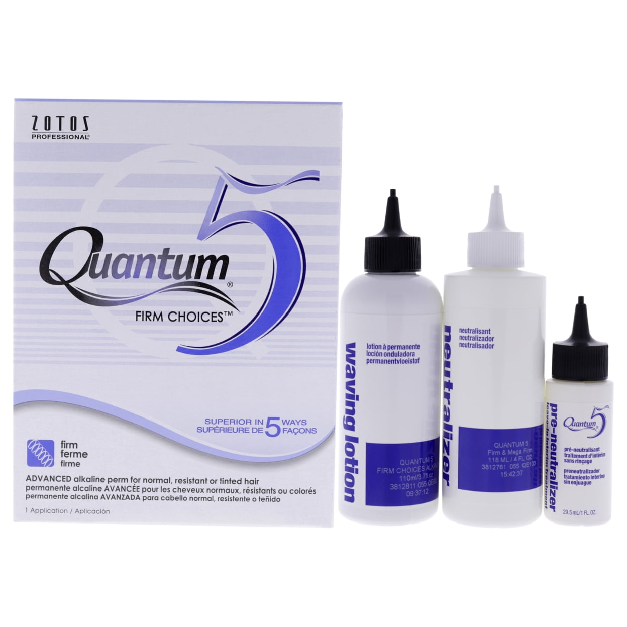Zotos Quantum 5 Firm Choices Alkaline Perm (One Application) - Walmart.com