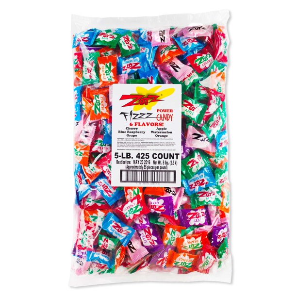 Zotz Assorted Power Candy, 5 Pound -- 3 per case. - Walmart Business ...