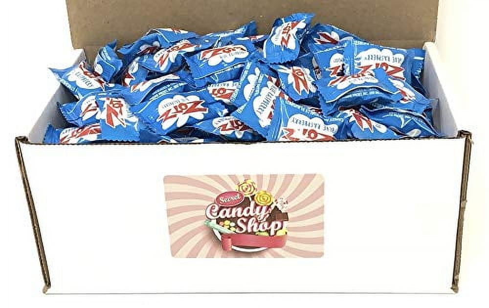 Zotz Fizzy Candy in Box, 2lb (Individually Wrapped) (Blue Raspberry ...