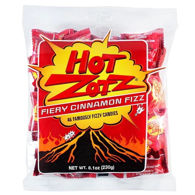 Zotz Hot Zotz Fiery Cinnamon Fizz Candy - Walmart.com