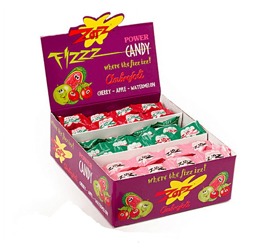 Zotz Strings Fruit Flavors - Apple, Cherry and Watermelon: 48 Count ...