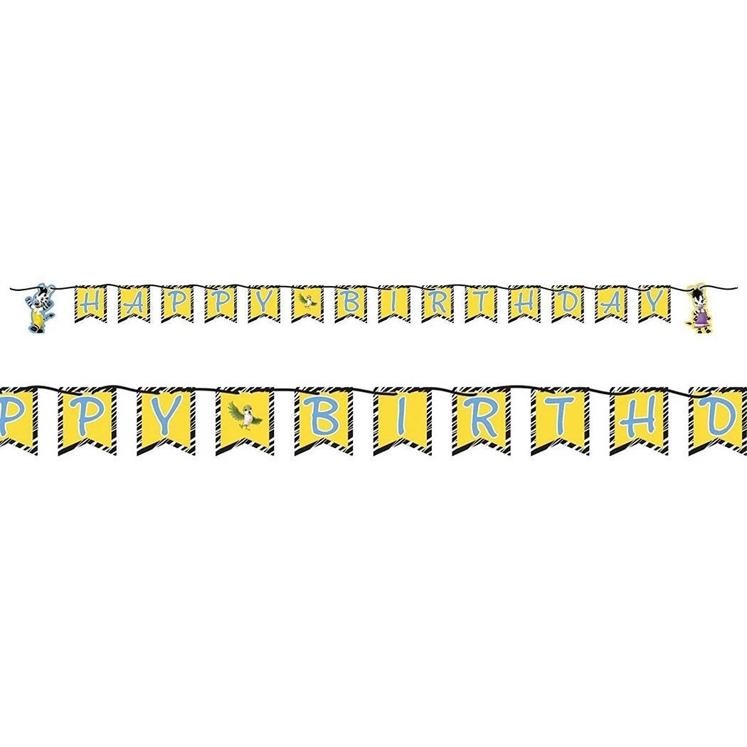 Zou Cartoon Zebra Bizou Elzee Kids Birthday Party Decoration Shaped ...