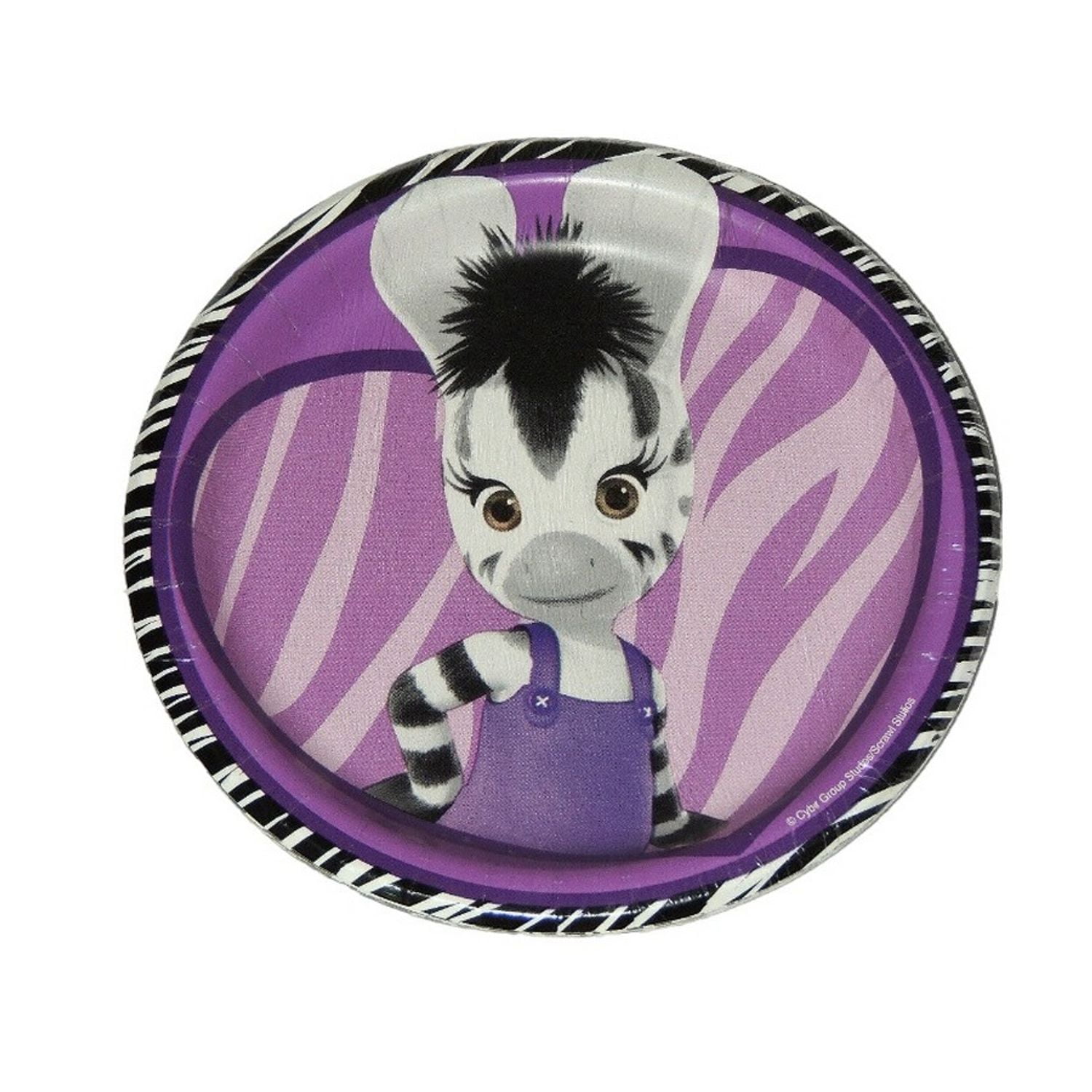 Zou Paper Party Plates (Pack of 8) - Walmart.com
