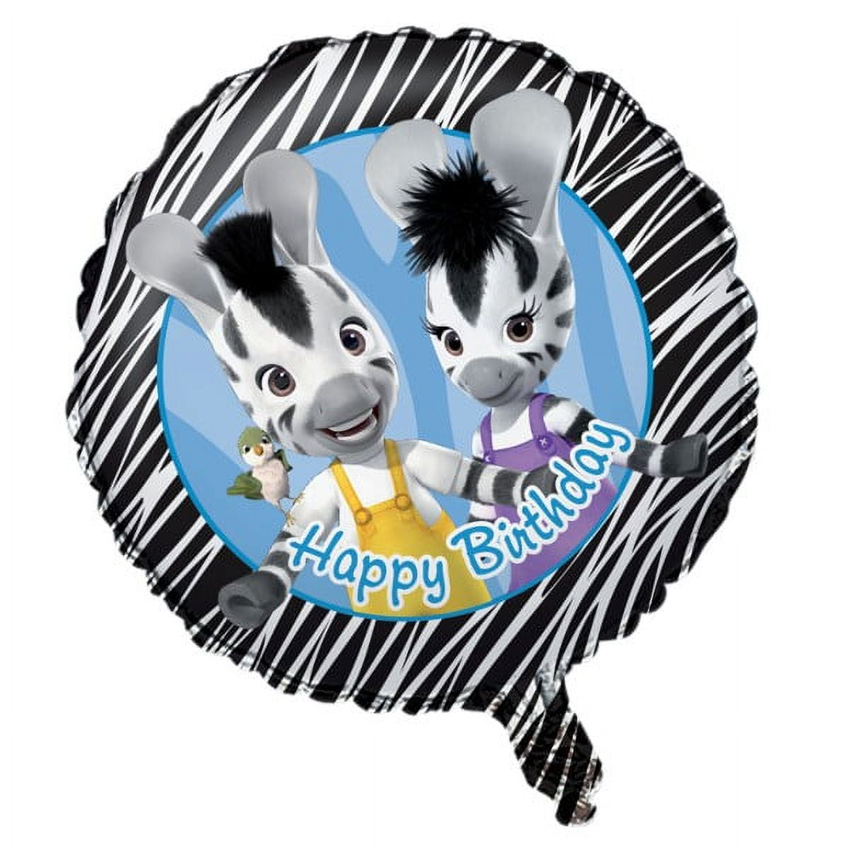 Zou Party 18 inch Foil Happy Birthday Balloon (1 ct) - Walmart.com