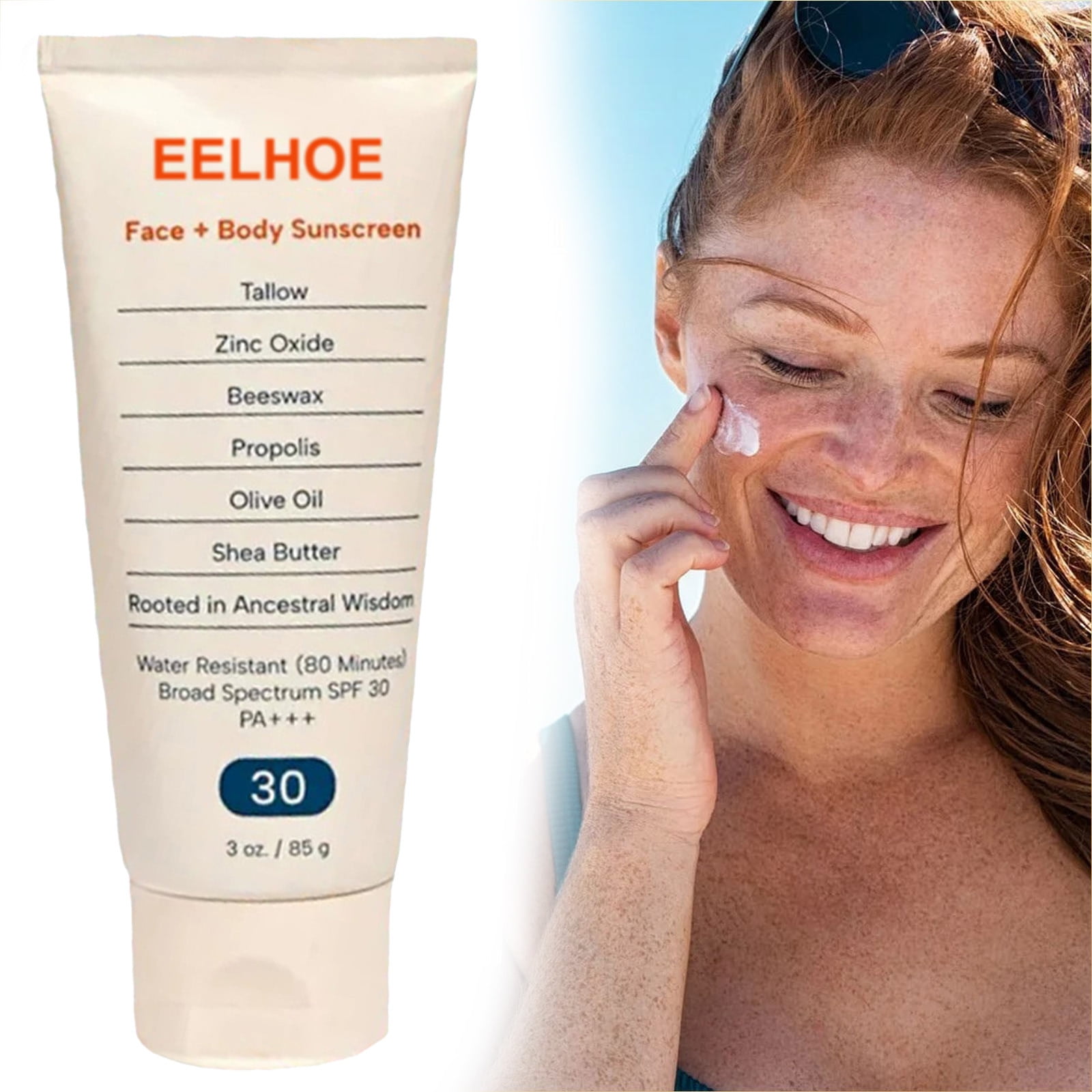 Zougou Face And Body Sunscreen Spf30 Efficient And Cream That Isolates ...