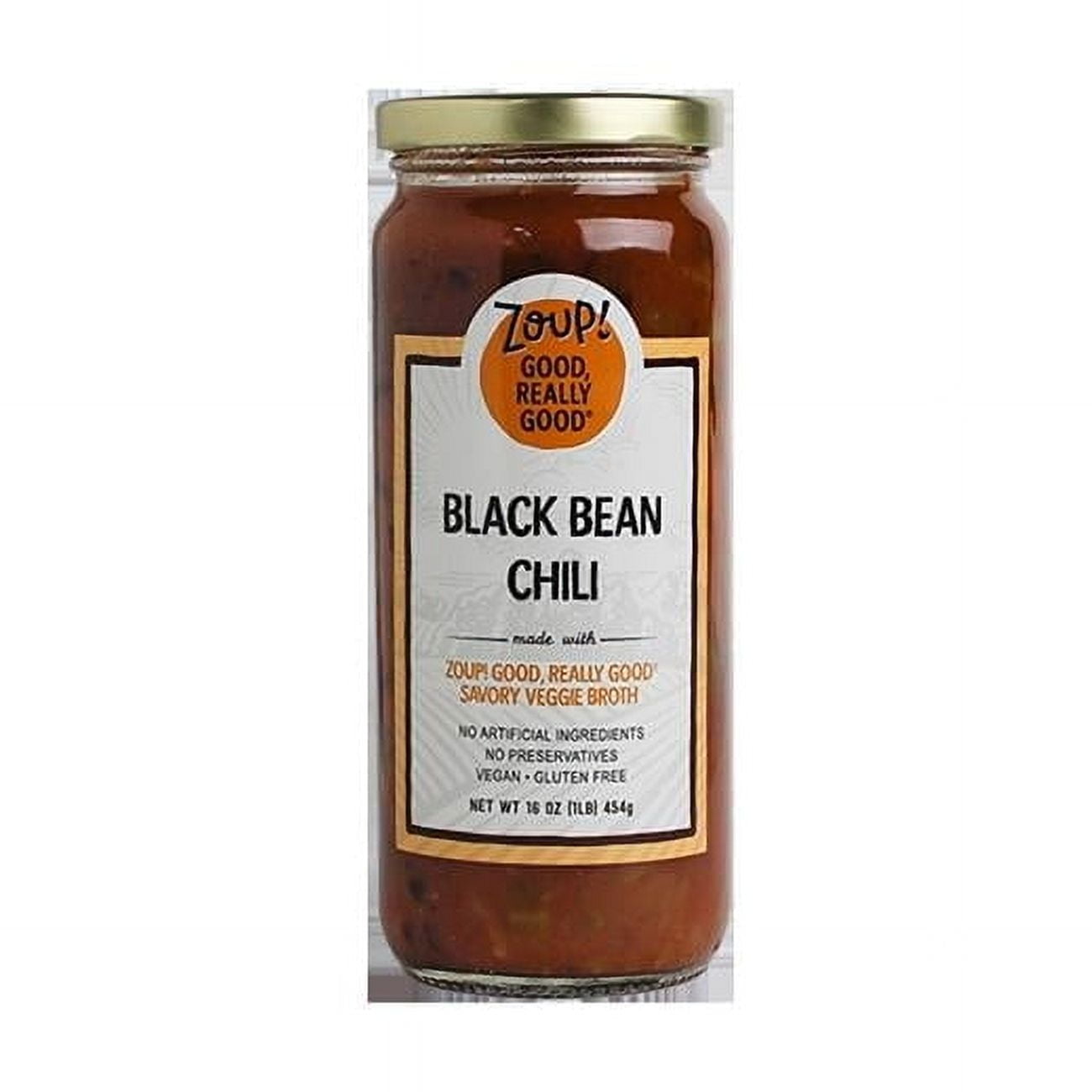 Zoup Good Really 2301498 16 oz Black Bean Chili - Pack of 6 - Walmart.com