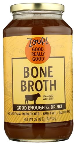 Zoup! Good Really Good Organic Beef Bone Broth, Gluten Free, 32 Ounces ...