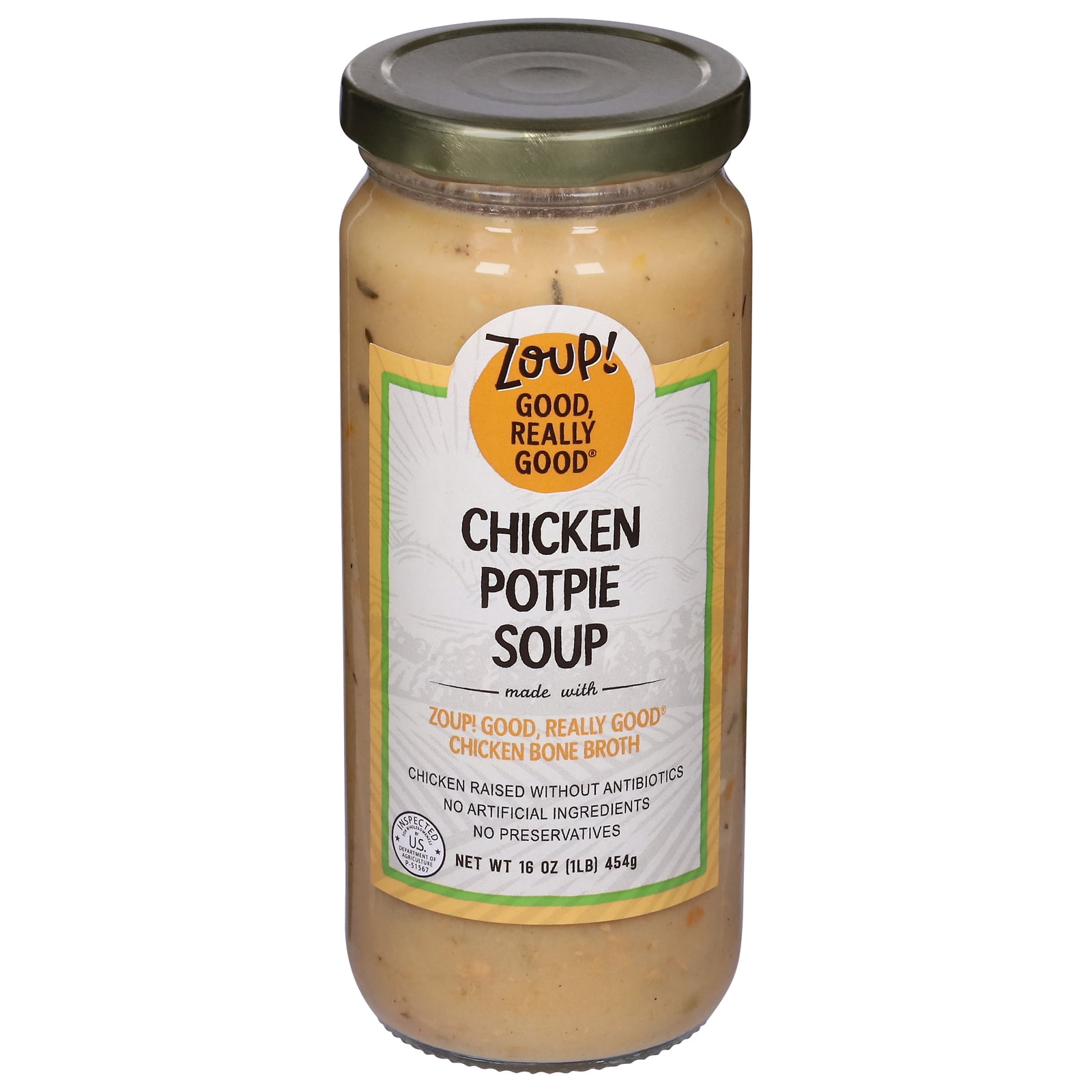 Zoup Good Really Soup Chicken Pot Pie 16 oz (Pack Of 6) - Walmart.com