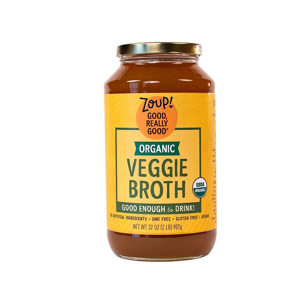 Zoup Organic Vegan Vegetable Broth, 32 Ounce - Pack Of 2 - Walmart.com