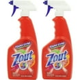 Zout Laundry Stain Remover Spray, Triple Enzyme Formula, 22 Ounce Pack ...