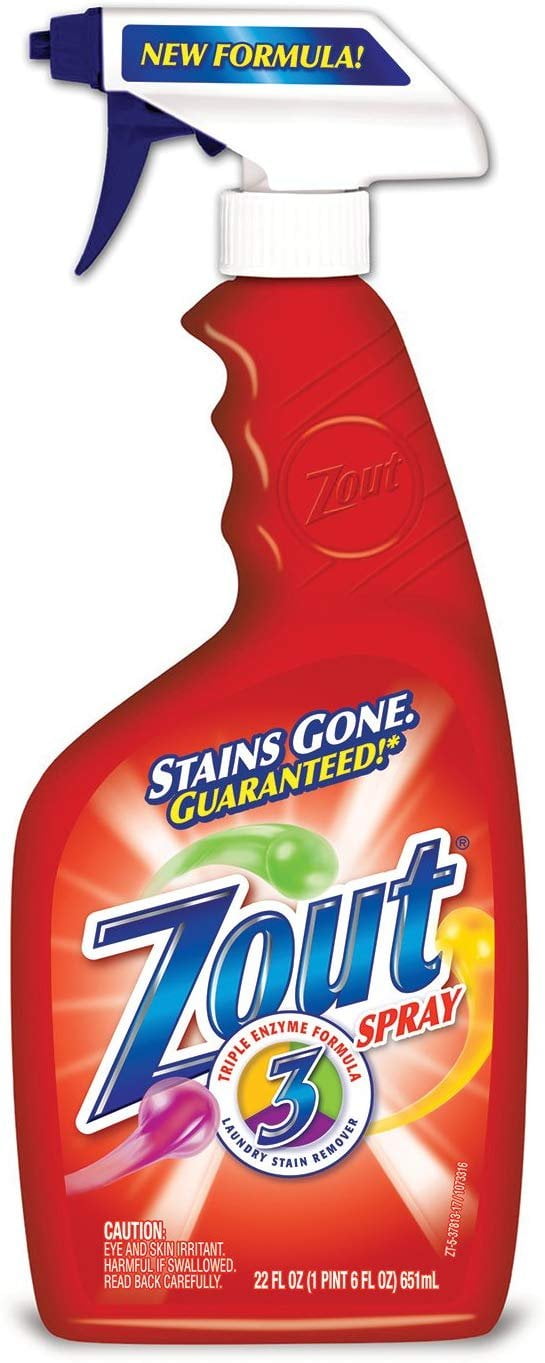 Zout Stain Remover Spray 22 oz Bottle Pack of 12 - Walmart.com