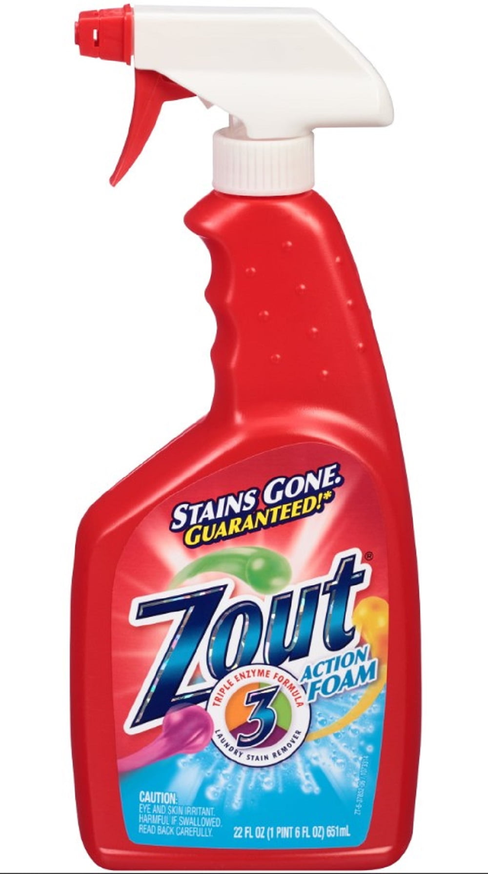 Zout Triple Enzyme Formula Laundry Stain Remover (Pack of 16) - Walmart.com