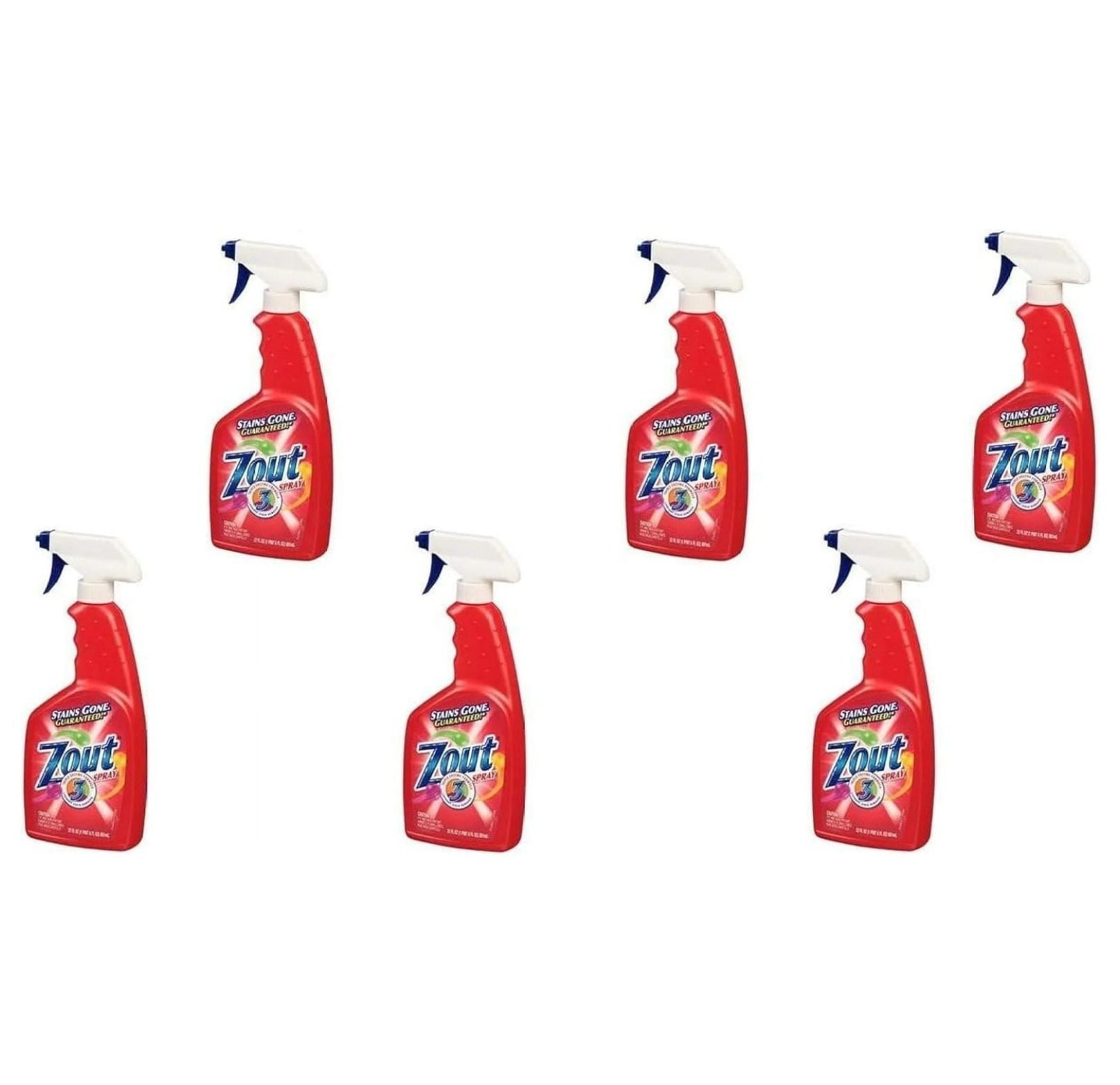 Zout Triple Enzyme Formula Laundry Stain Remover Spray, 22 Ounce - Pack ...