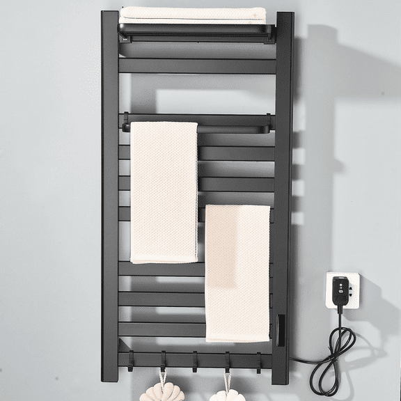 Heated Towel Racks for Bathroom Wall Mount and Free Standing Options