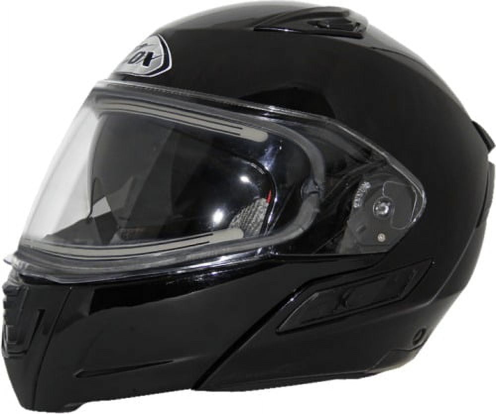 Zox Condor SVS Modular Snow Helmet w/Heated Electric Shield Black XL ...