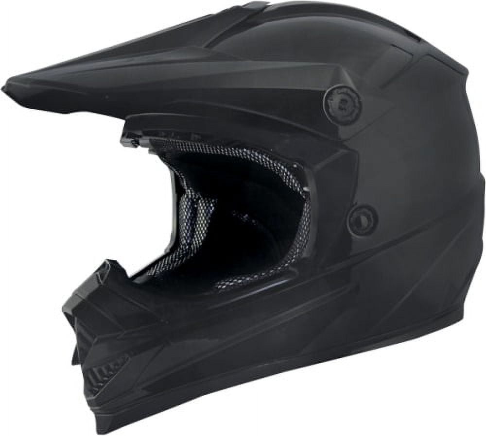 Zox Rush Helmets Large Matte Black Solid - Walmart.com