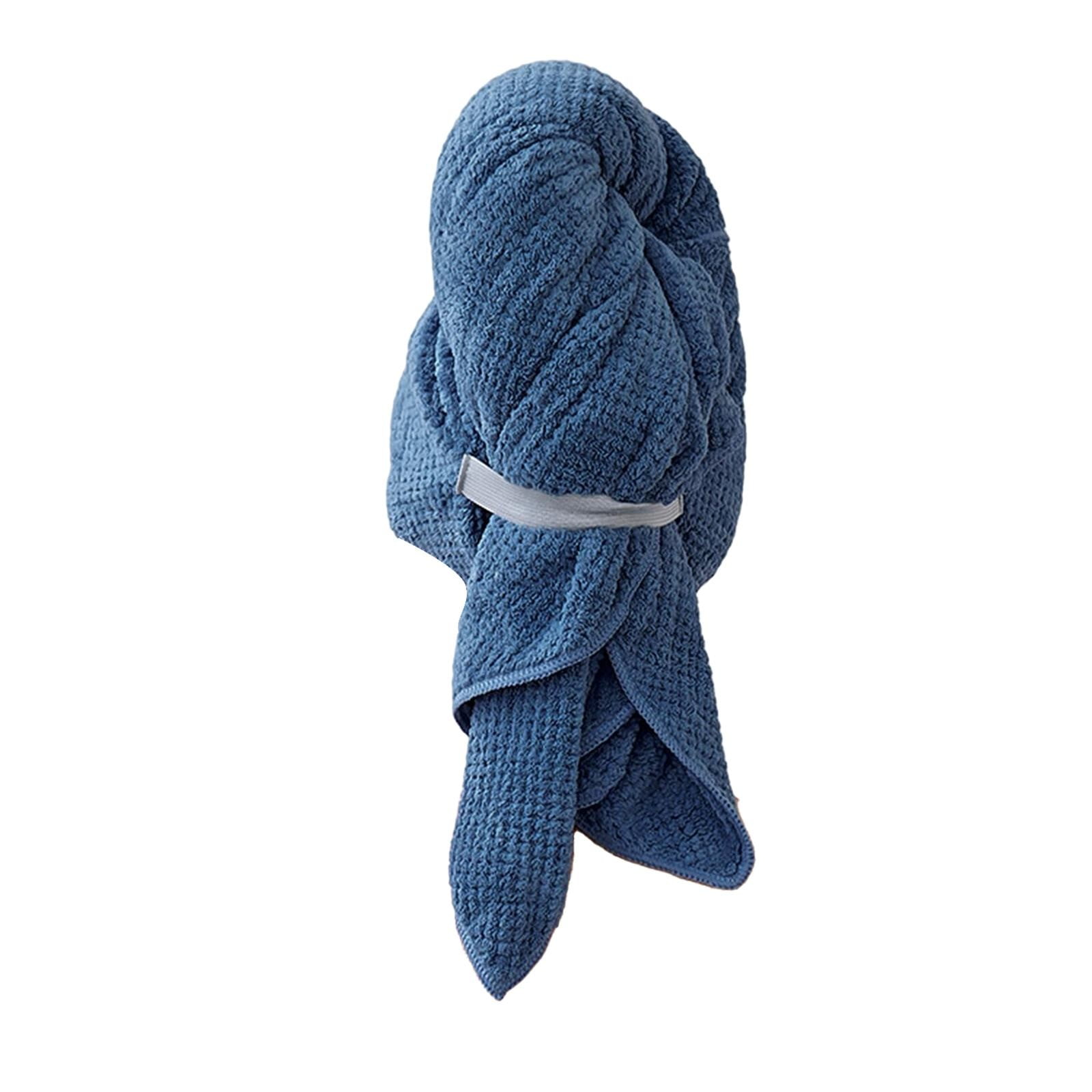 Zoxiy Super Absorbent Hair Towel Wrap for All Hair Thick Hairs Turban ...