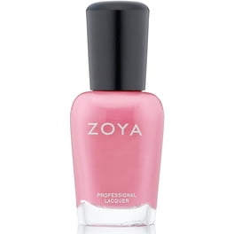 Zoya Miley 押し花の紫陽花ネイル