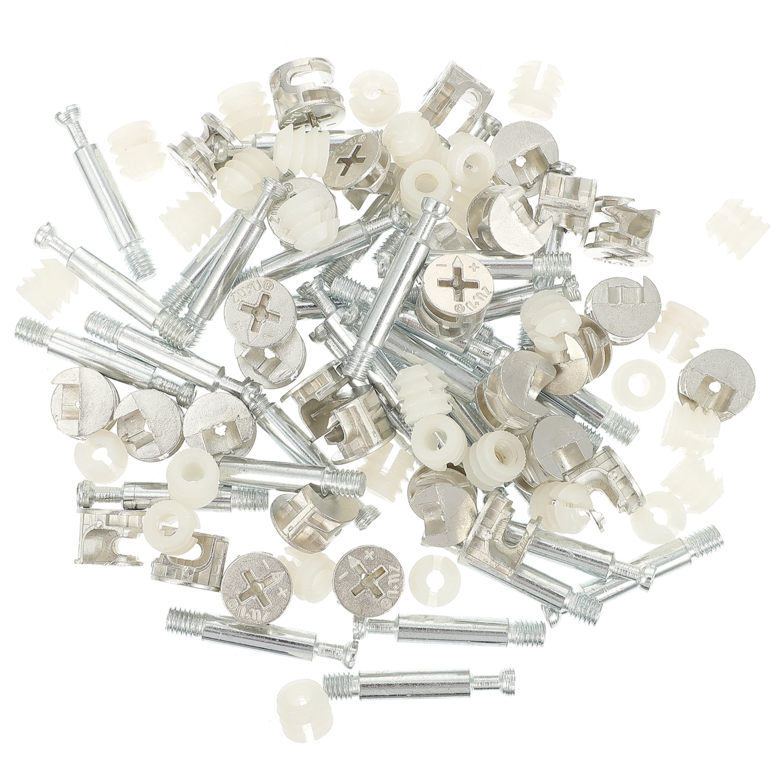 Zoyueyie 1 Set Cam Lock Fitting Eccentric Cam and Bolt Dowel Cabinet ...