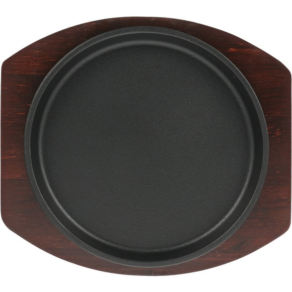 Round Wooden Steak Plates