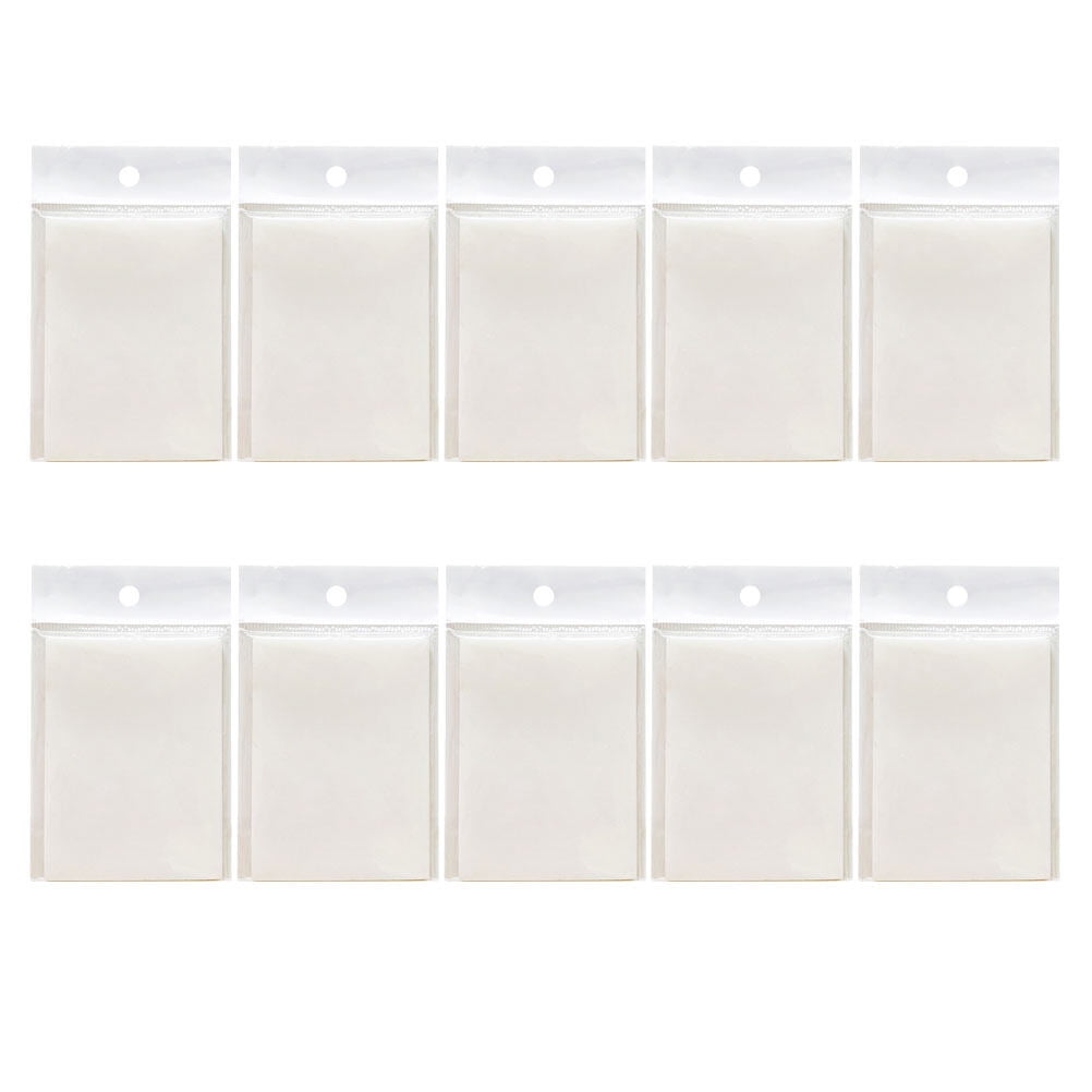 Zoyueyie 10Pcs Clear Memo Pad Sticky Memo Pad Waterproof Memo Note ...