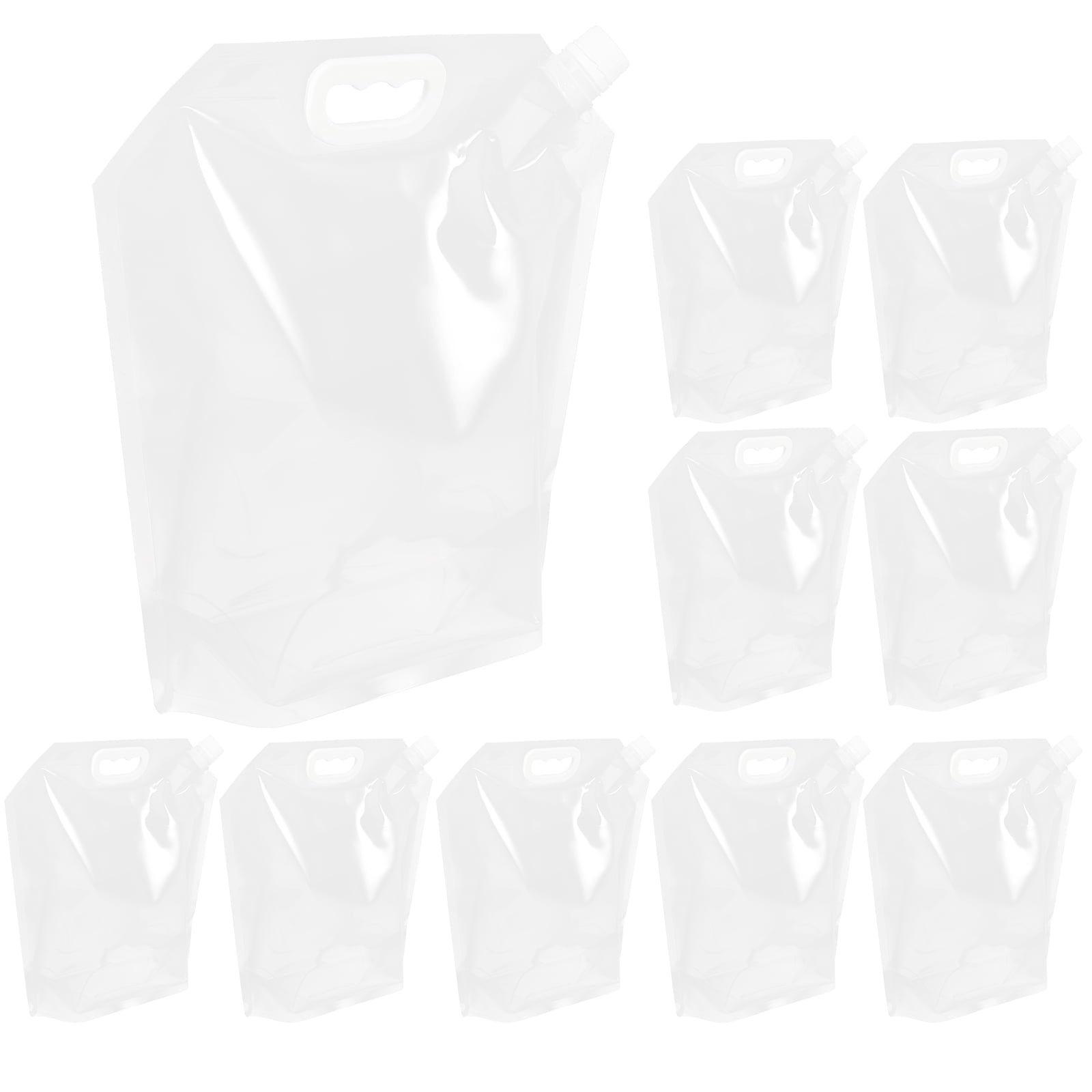 Zoyueyie 10Pcs Grain Rice Bag Grain Storage Bags Transparent Food ...