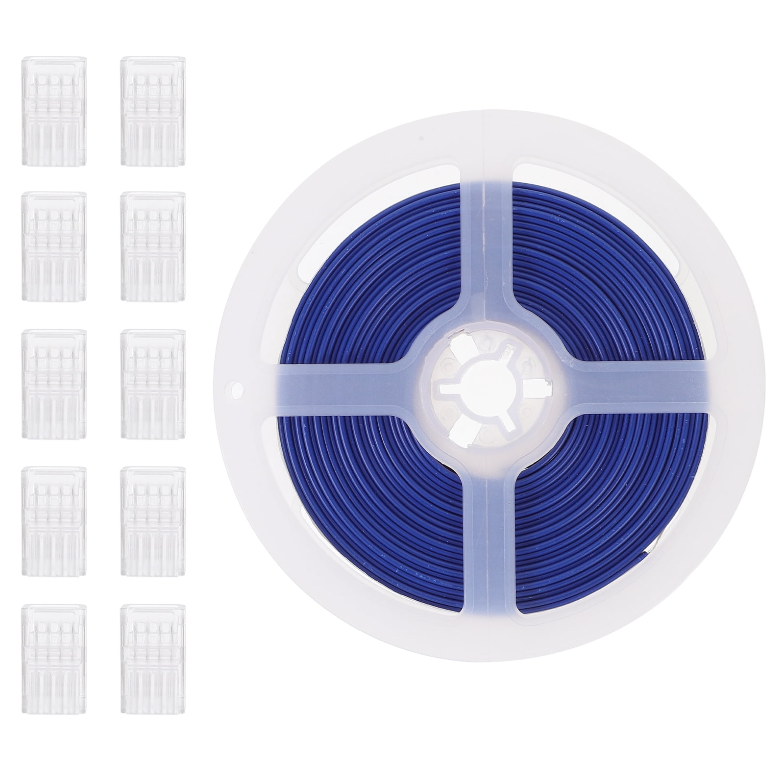 Zoyueyie 10pcs Practical 4 Pin LED Strip Connector RGB LED Light Strip ...