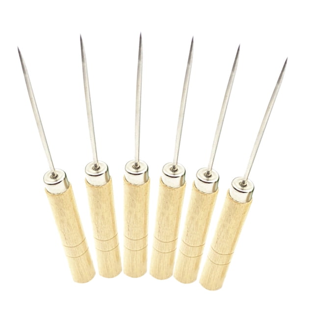 Zoyueyie 10pcs Wooden Handle Scriber Needle Modelling and Slotted ...