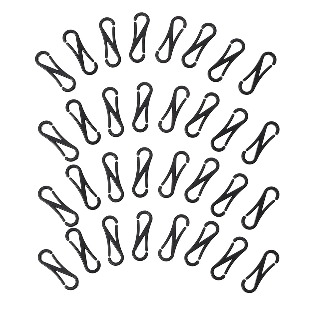 Zoyueyie 150Pcs Plastic Spring Hooks Small Spring Hanging Buckle for ...