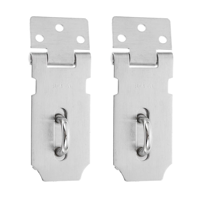 Zoyueyie 2 Sets Stainless Steel Hasp Latch Clasp Hasp Latch Lock Clasp ...