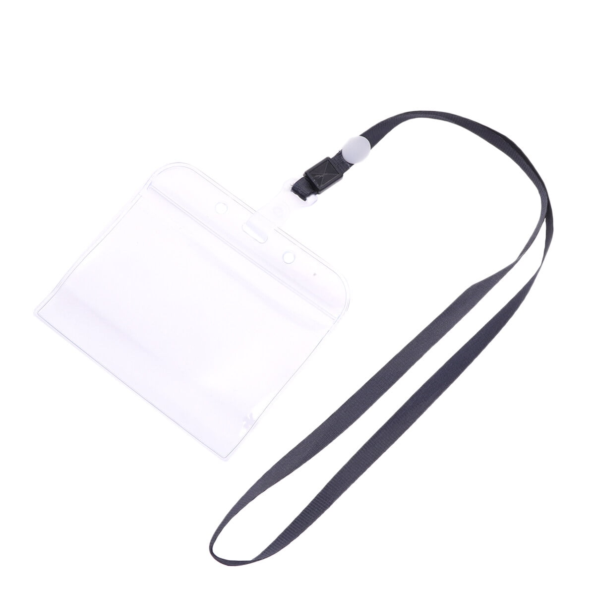 Zoyueyie 20pcs Clear PVC Waterproof Employee ID Holder Transparent ...