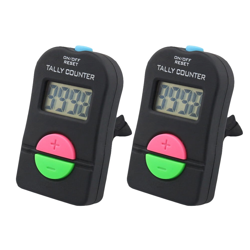 Zoyueyie 2PCS Four-Digit Plus/Minus LED Display Countdown Counter ...