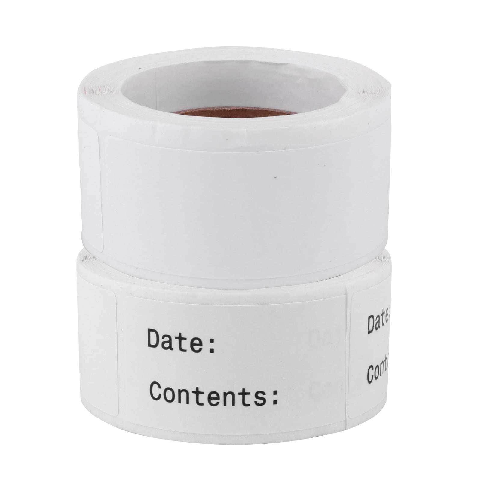 Zoyueyie 2Pcs Blank Writable Stickers Practical Classified Labels Food ...