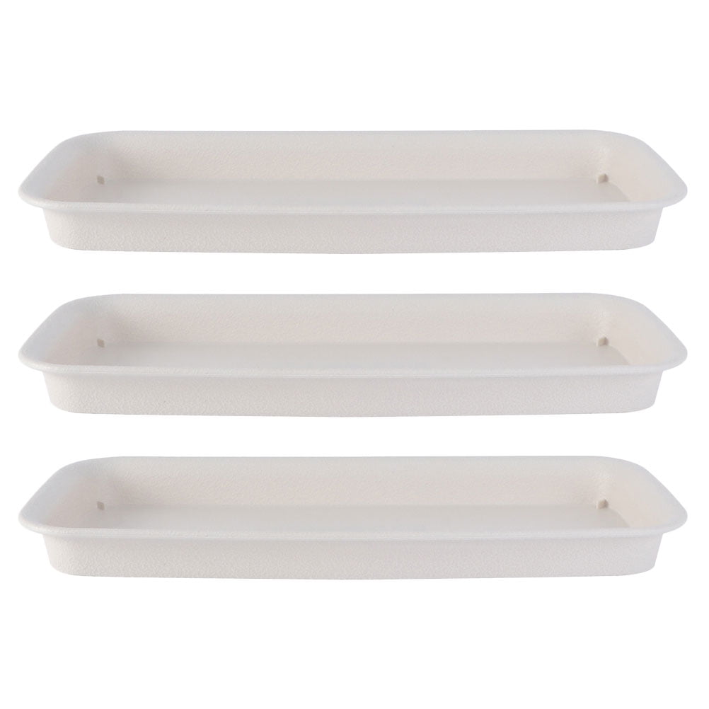 Zoyueyie 3pcs Flowerpot Plastic Trays Bonsai Rectangular Water Trays ...
