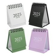2025 Mini Calendar Creative Desktop Notebook Decoration Cute, Simple ...