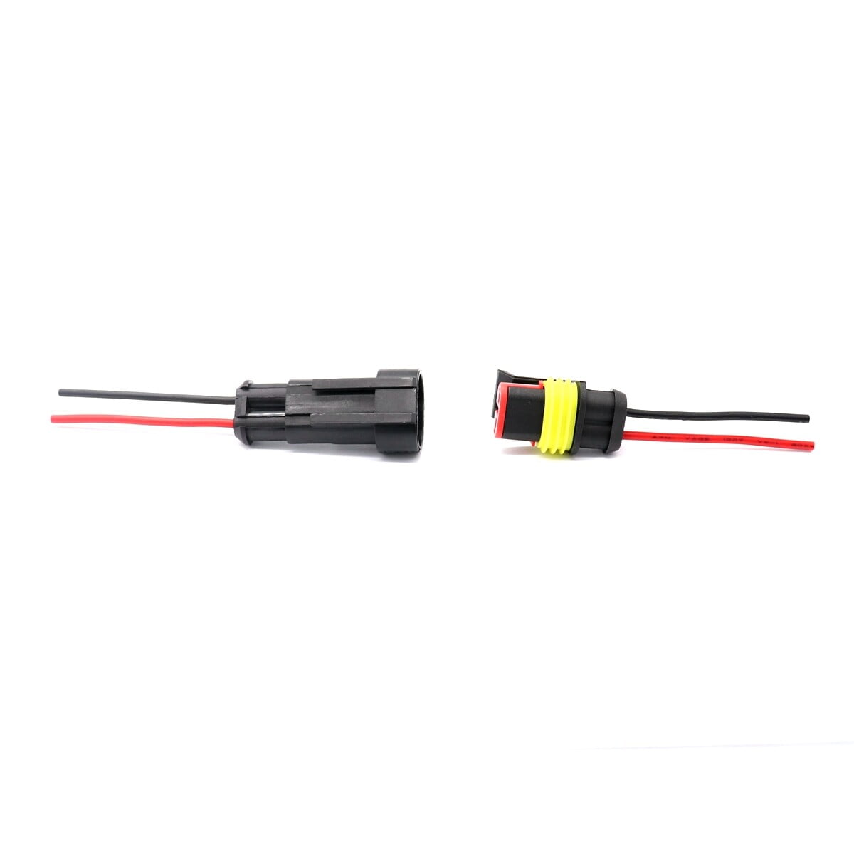 Zoyueyie 5 Pairs 2-Pin IP67 Waterproof Electrical Wire Terminal ...