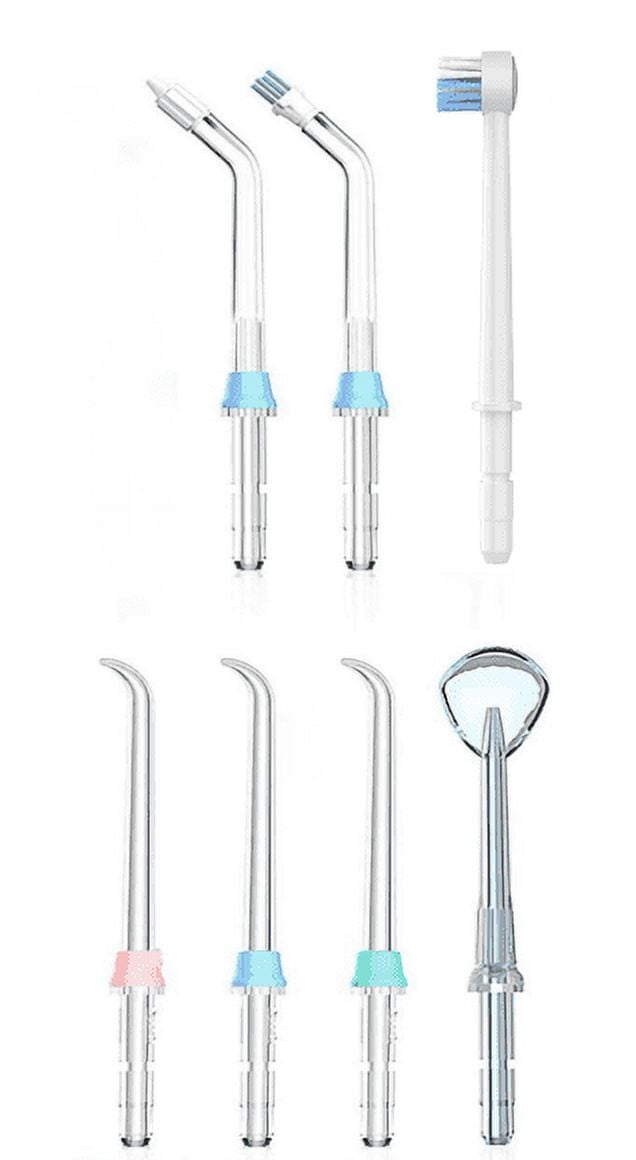 Zoyueyie 7 Pcs COSLUS Oral Irrigator Nozzle Attachments Cordless Tooth ...