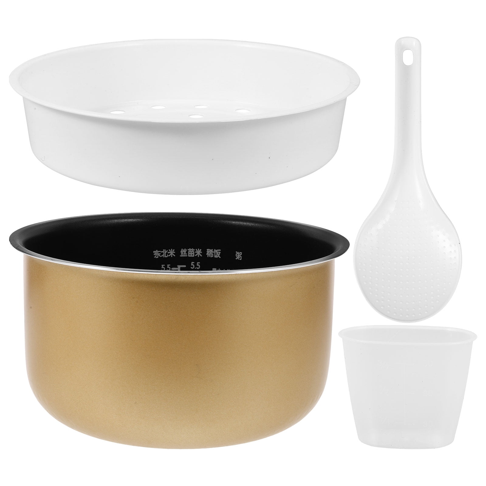 Zoyueyie Aluminum Alloy Rice Cooker Inner Pot Rice Cooker Replacement ...