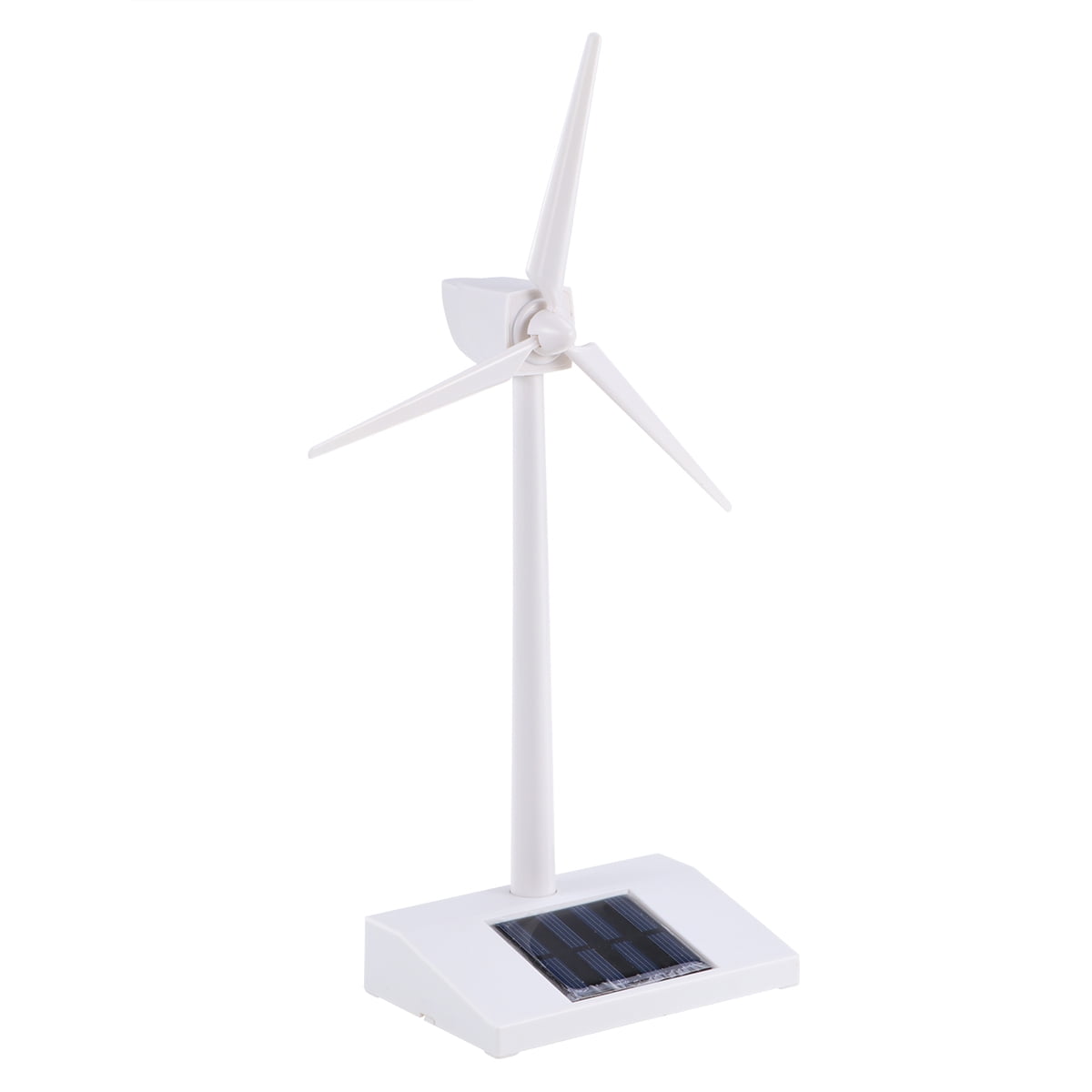 Zoyueyie Desktop Wind Turbine Model Solar Powered Windmills ABS ...