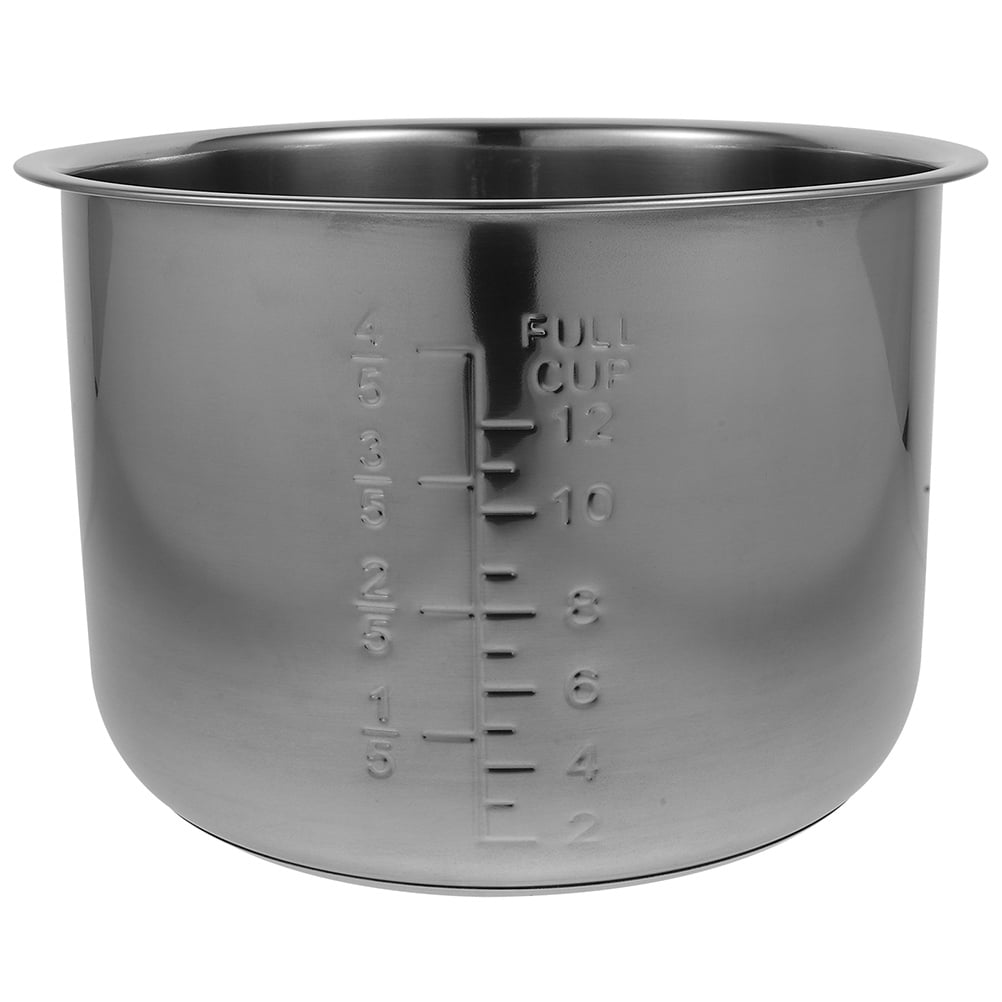 Zoyueyie Inner Cooking Pot Thicken Inner Pot Stainless Steel Inner Pot ...